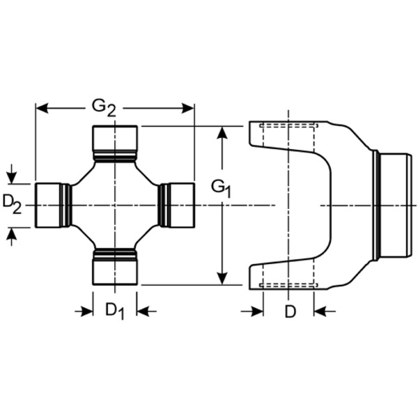 SPL - SPL70X - Universal Joint