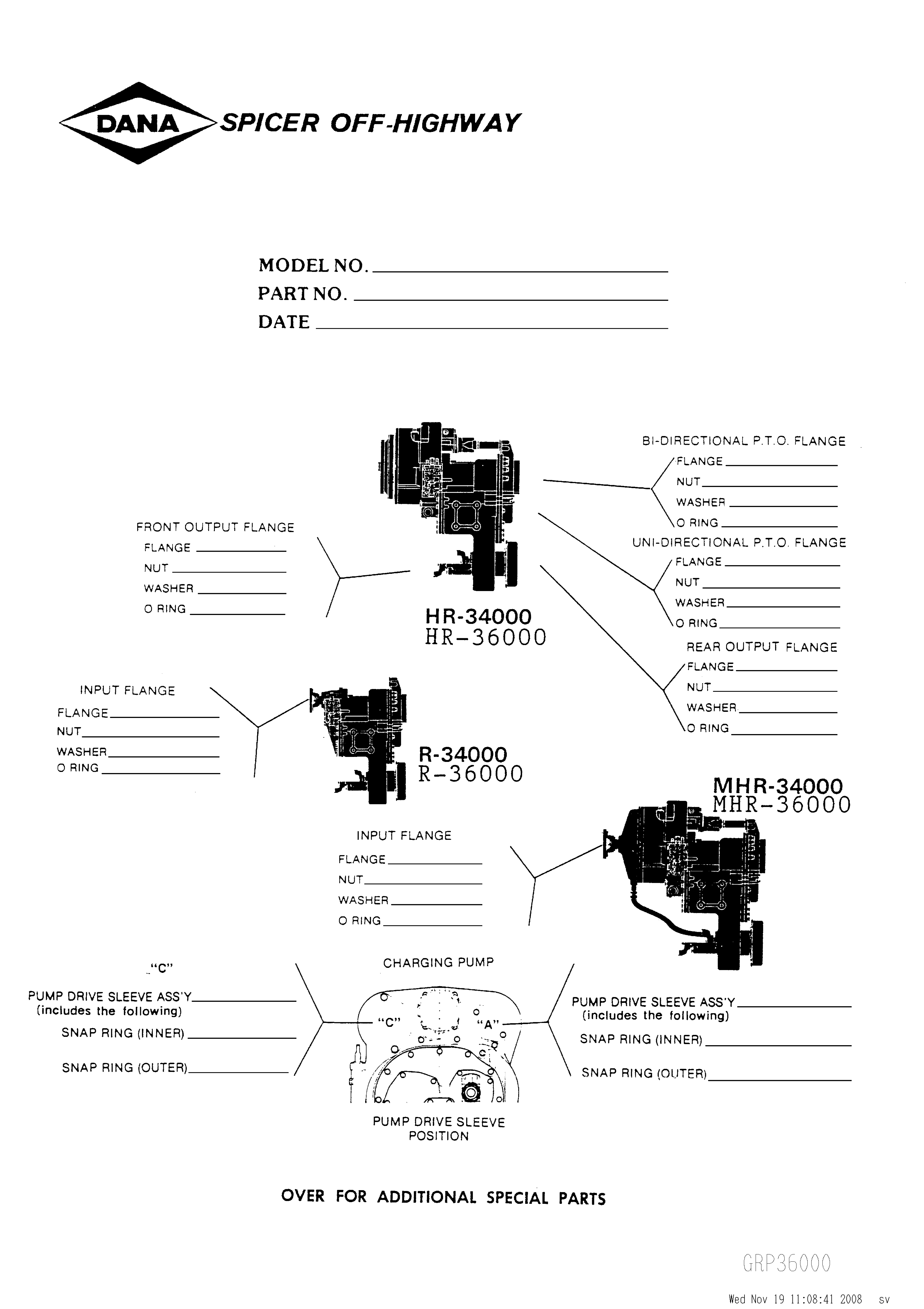Spicer - 277928 - Complete Assembly
