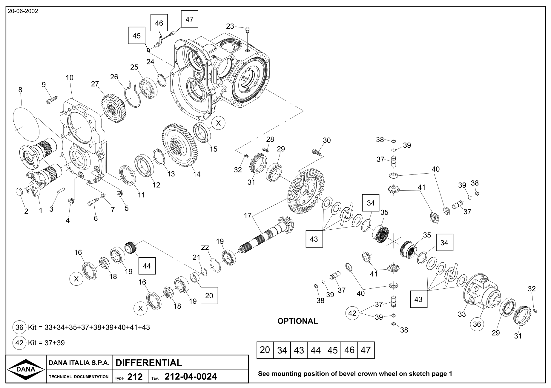 Spicer - 603/212/129 - Complete Assembly
